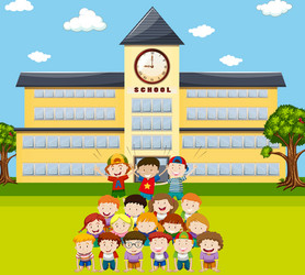 School Human Pyramid Vector Images (77)