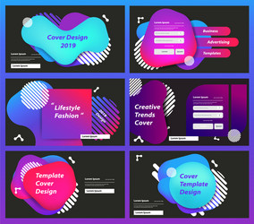 Set of outline design elements Royalty Free Vector Image