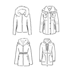 Down Jacket Drawing Vector Images (over 480)