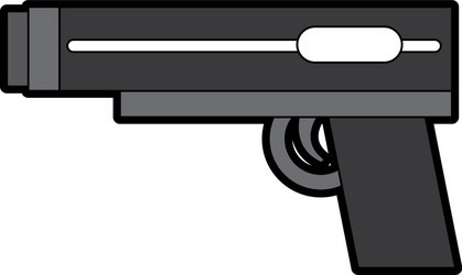 Video game gun icon Royalty Free Vector Image - VectorStock