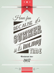 Vintage retro page or cover template Royalty Free Vector