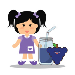 Girl Eating Grapes Vector Images (over 260)