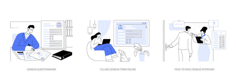 Census Vector Images (over 1,100)