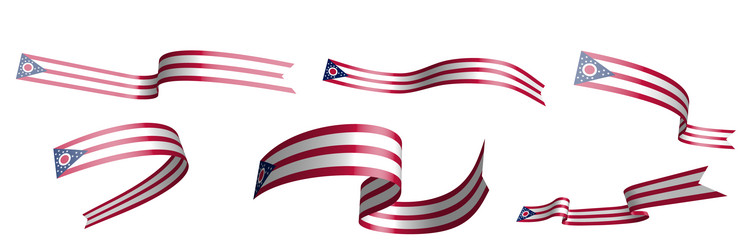 American state of ohio realistic founding day Vector Image