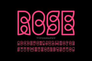 Rose Font Vector Images (over 5,400)