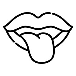 Open Mouth with Tongue Out Vector Images (over 330)