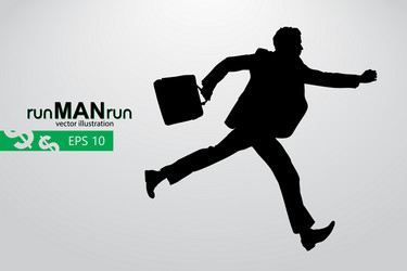 Business people competition Royalty Free Vector Image