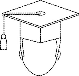 Man Sticker Graduation Vector Images (over 150)