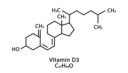 Vitamin D Structural Formula