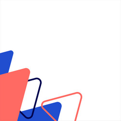 Business corner design Royalty Free Vector Image