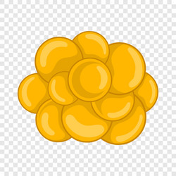 Coliform bacteria icon cartoon style Royalty Free Vector
