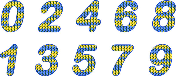 Blue Numbers Vector Images (over 87,000)