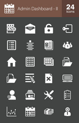 Admin dashboard Royalty Free Vector Image - VectorStock