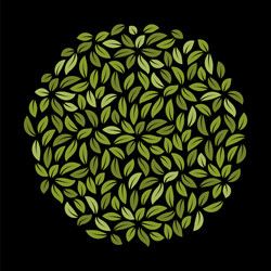 Leaf Circle Vector Images (over 110,000)