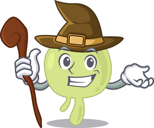 Wealthy lymph node cartoon character Royalty Free Vector