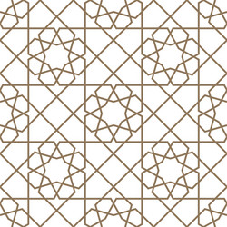 Mashrabiya arabesque arabic cnc seamless pattern Vector Image