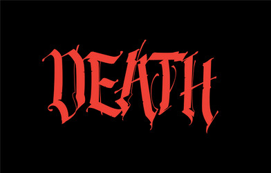 Demonized Font Vector Images (over 230)