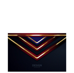 Gold Abstract Banner Background Royalty Free Vector Image