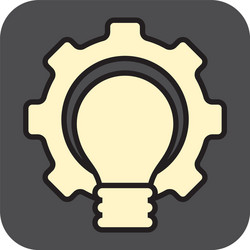Gear Bulb Icon Vector Images (over 15,000)