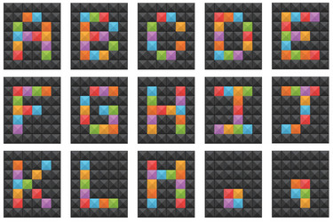 Alphabet Square Vector Images (over 160,000)