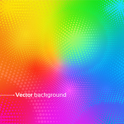 Rainbow blurred background Royalty Free Vector Image