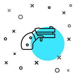 Hand Gun Line Art Vector Images (over 2,700)