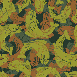 Fish Camouflage Pattern Vector Images (over 150)