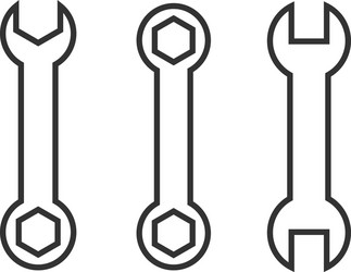 Tools icon design template isolated Royalty Free Vector