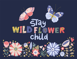 Positive lettering card Royalty Free Vector Image