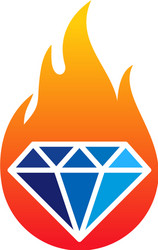 Fire Diamond Vector Images (over 2,900)
