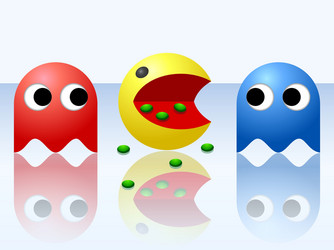 Pacman Vector Images (over 2,000)