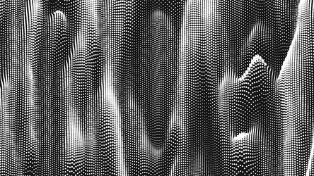Point wave vertical threads texture abstract dot Vector Image