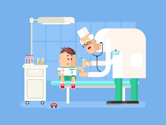 Child Vaccination Vector Images (over 2,300)