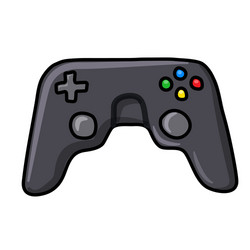 Game play station icon Royalty Free Vector Image
