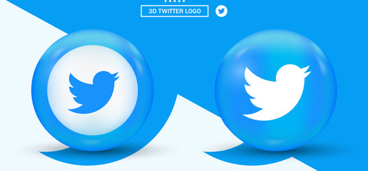 Twitter 3d Vector Images (over 420)