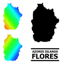 Flores Azores Map Vector Images (over 190)