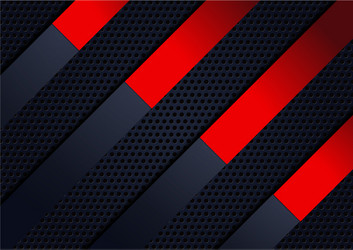 Abstract light blue red line wavy pattern Vector Image