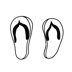 Flip Flop Outline Vector Images (over 3,200)