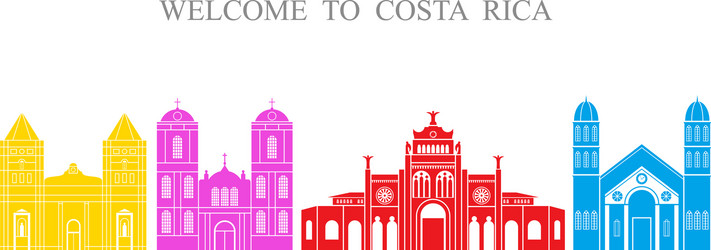 Costa rica Royalty Free Vector Image - VectorStock