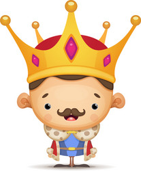 King Royalty Free Vector Image - VectorStock