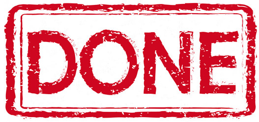 Well done rubber stamp Royalty Free Vector Image