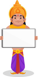 Bhima cartoon character Royalty Free Vector Image