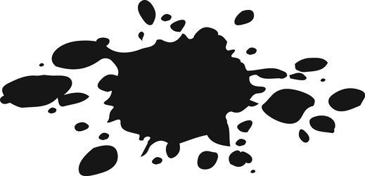 Ink blot spot Royalty Free Vector Image - VectorStock