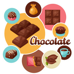 Set of sweets Royalty Free Vector Image - VectorStock