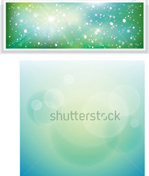 Spring horizontal banners Royalty Free Vector Image