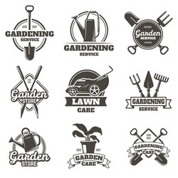 Lawn care symbol Royalty Free Vector Image - VectorStock