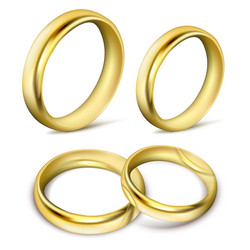 Gold ring Royalty Free Vector Image - VectorStock