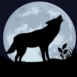Wolf Vector Images (over 36,000)