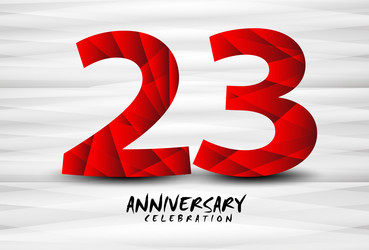 23 Years Vector Images (over 1,400)