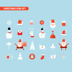 Merry christmas happy new year santa claus Vector Image